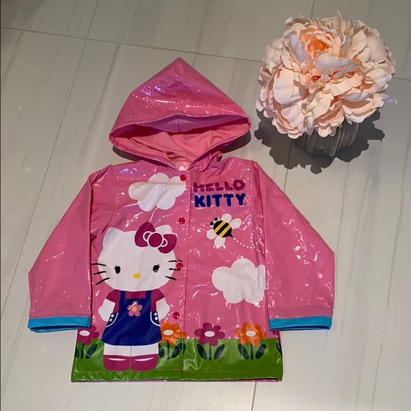 Jackets & Coats | Like New Hello Kitty Raincoat | Poshmark